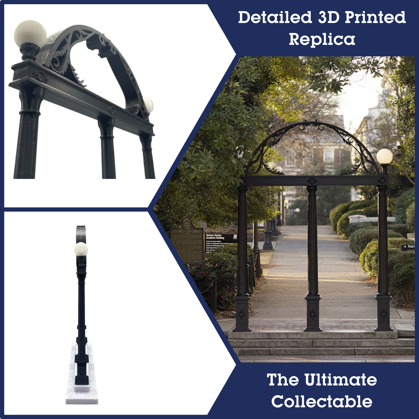 The Arch 3D Replica | Athens, Georgia | Graduation Gift & Fan Memorabi ...